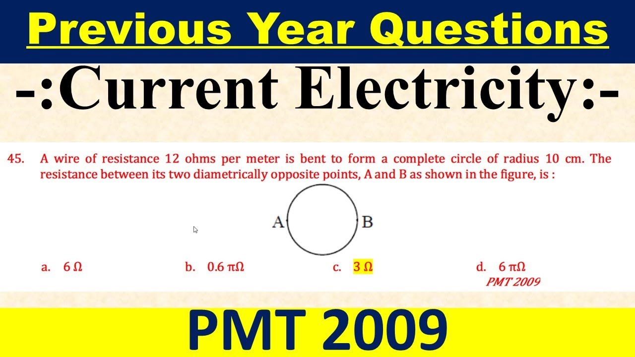 A wire of resistance 12 ohms per meter is bent to form a complete ...