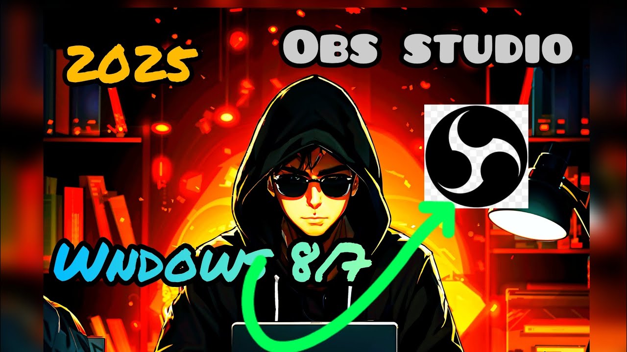 How to Download and install OBS Studio in windows 7/8 in 2025 🔥⚡| Run ...