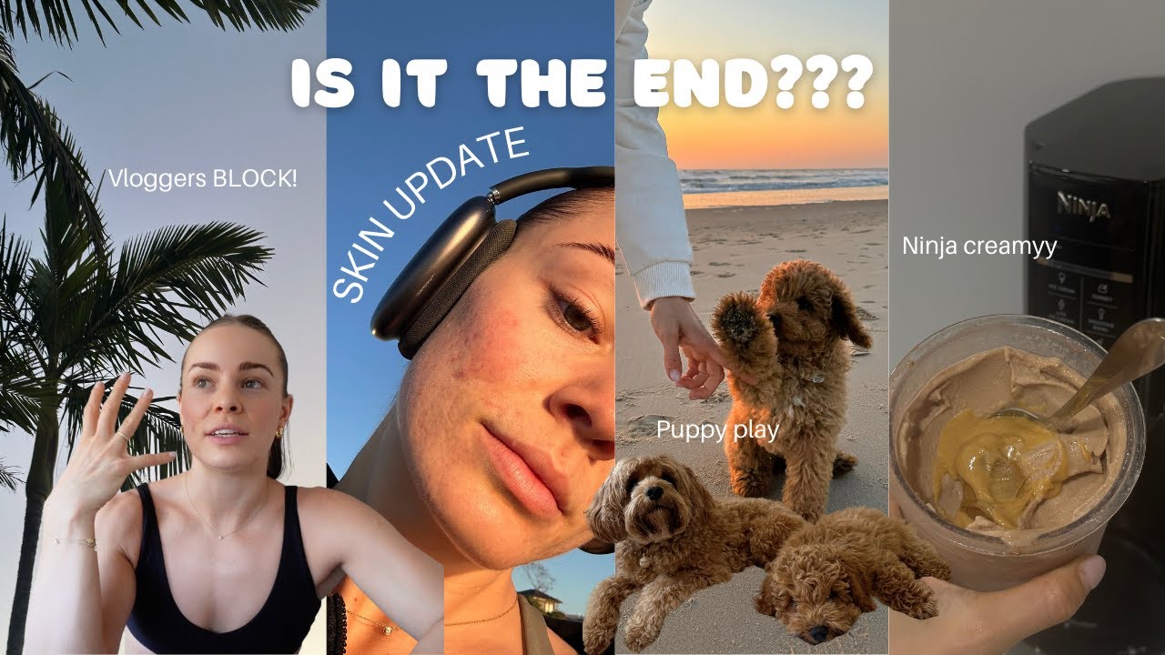 END OF AN ERA .. Monday vlog & skin update - YouTube