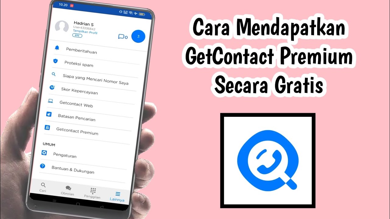 Cara Mendapatkan GetContact Premium Secara Gratis - YouTube