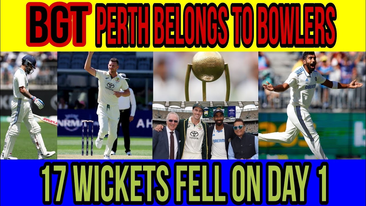 India vs Australia | Perth Test | Day 1 post match analysis - YouTube