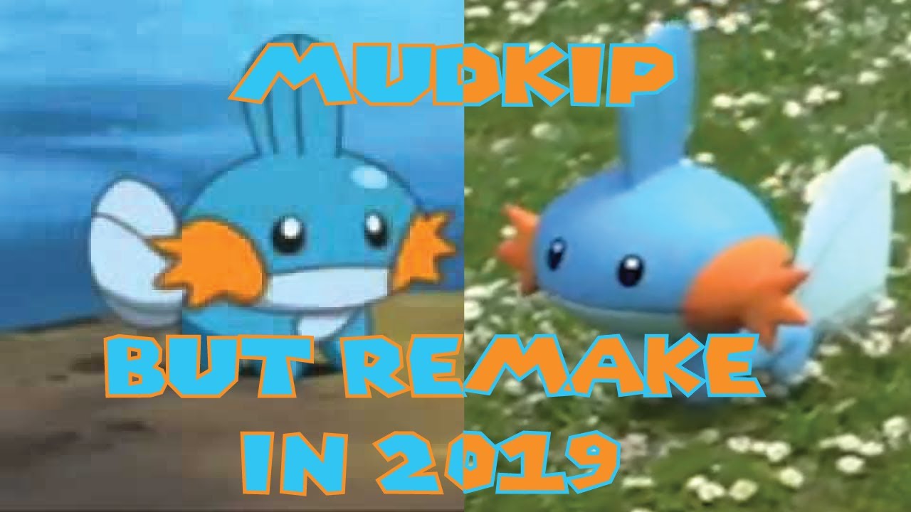 Mudkip Meme but remake in 2019 - YouTube