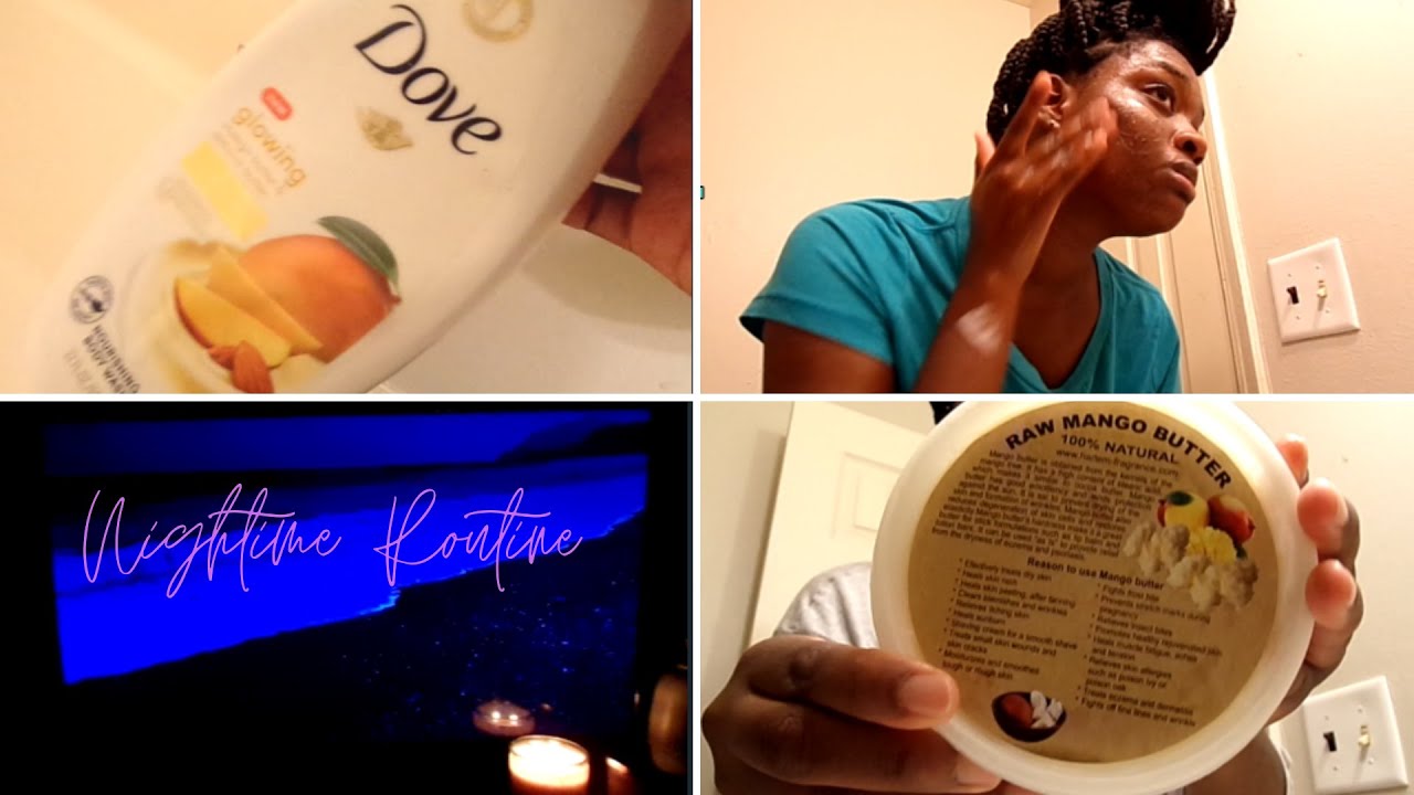 My Nighttime Routine (Black girl) - YouTube