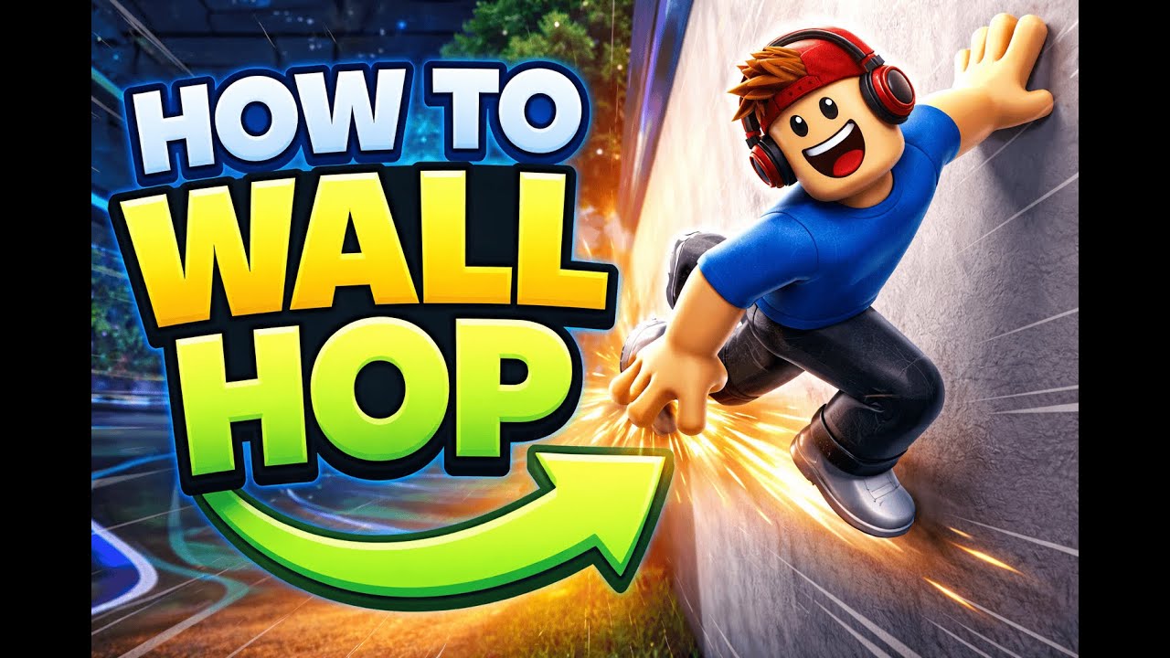 How to Wall Hop in Roblox #roblox #wallhop - YouTube