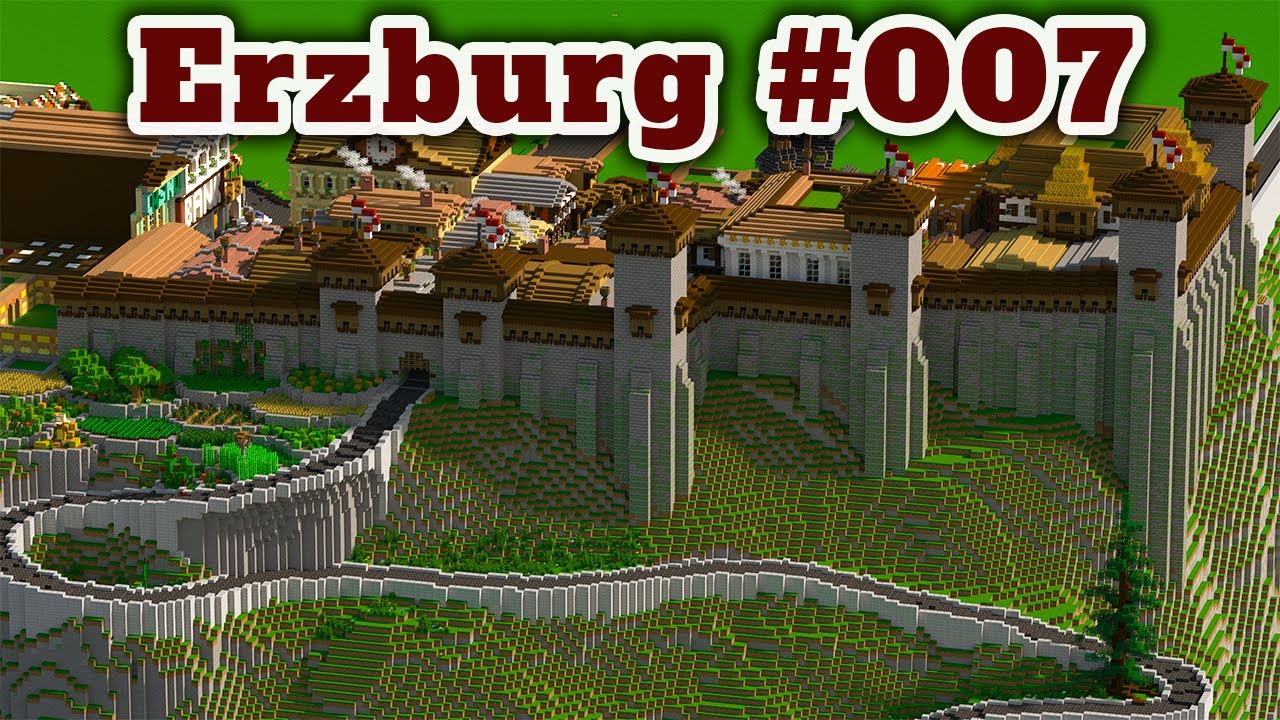 Minecraft Let's Play [ Wir bauen unsere Stadt: "Erzburg" ] 007 - YouTube