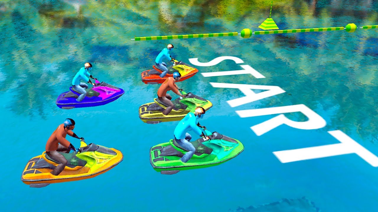 Bike Games - Power Boat Jet Ski Racing Simulator: Water Surfer ...