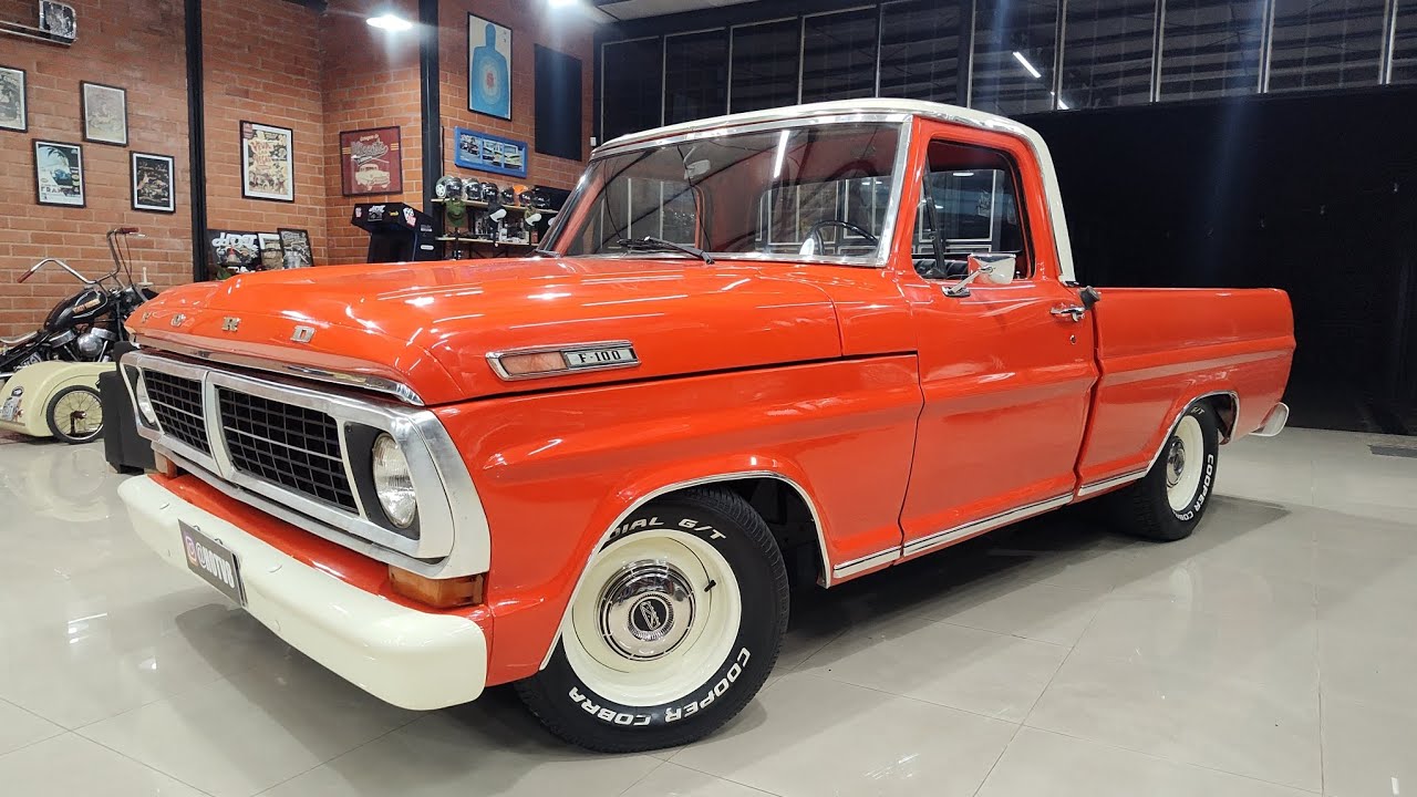 Ford F-100 V8 1976 disponível para venda no www.hotv8.com.br - YouTube