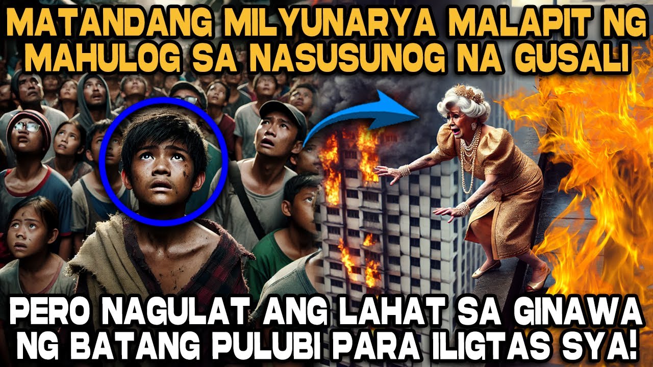 Matandang Milyunarya Malapit nang Mahulog sa Nasusunog na Gusali, Pero ...