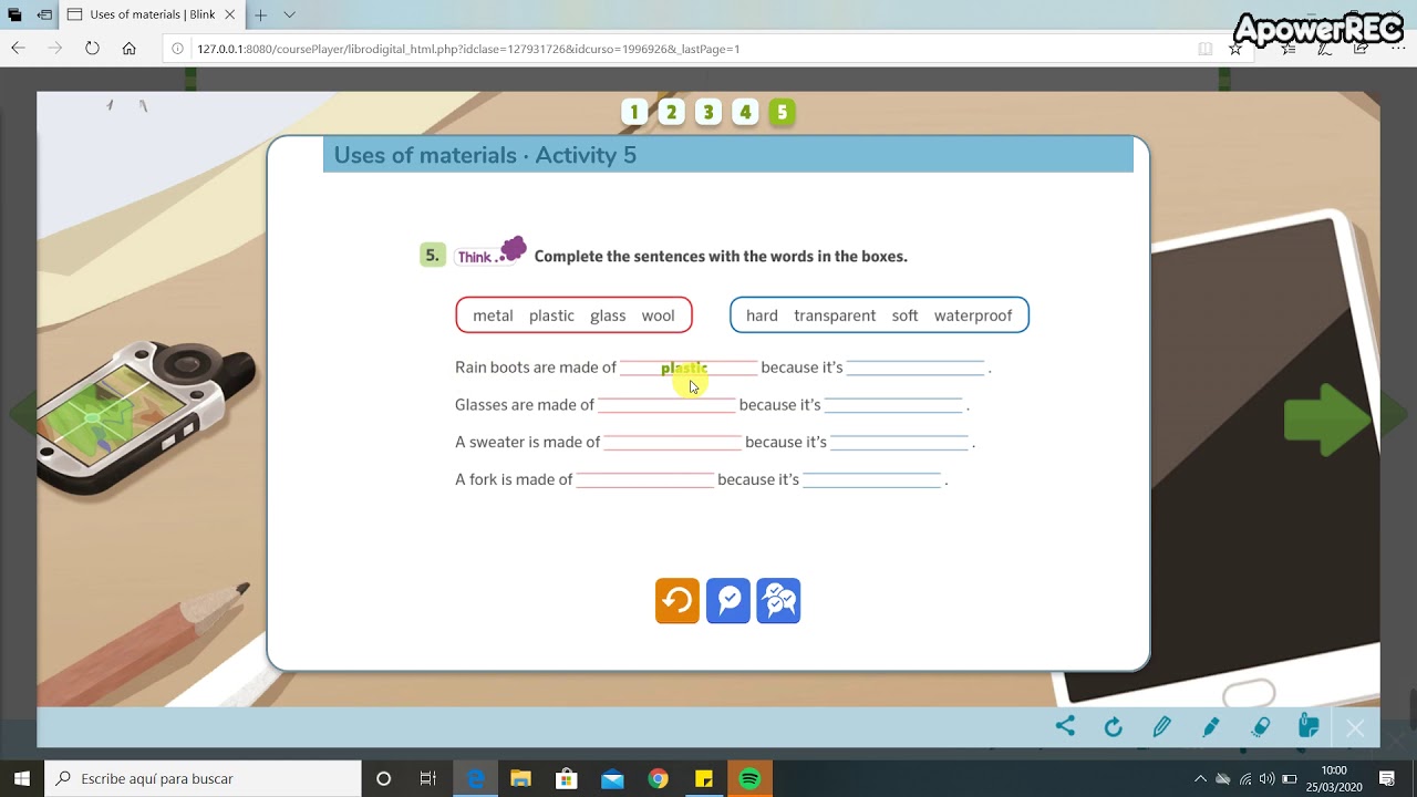 activity 5 correction - YouTube