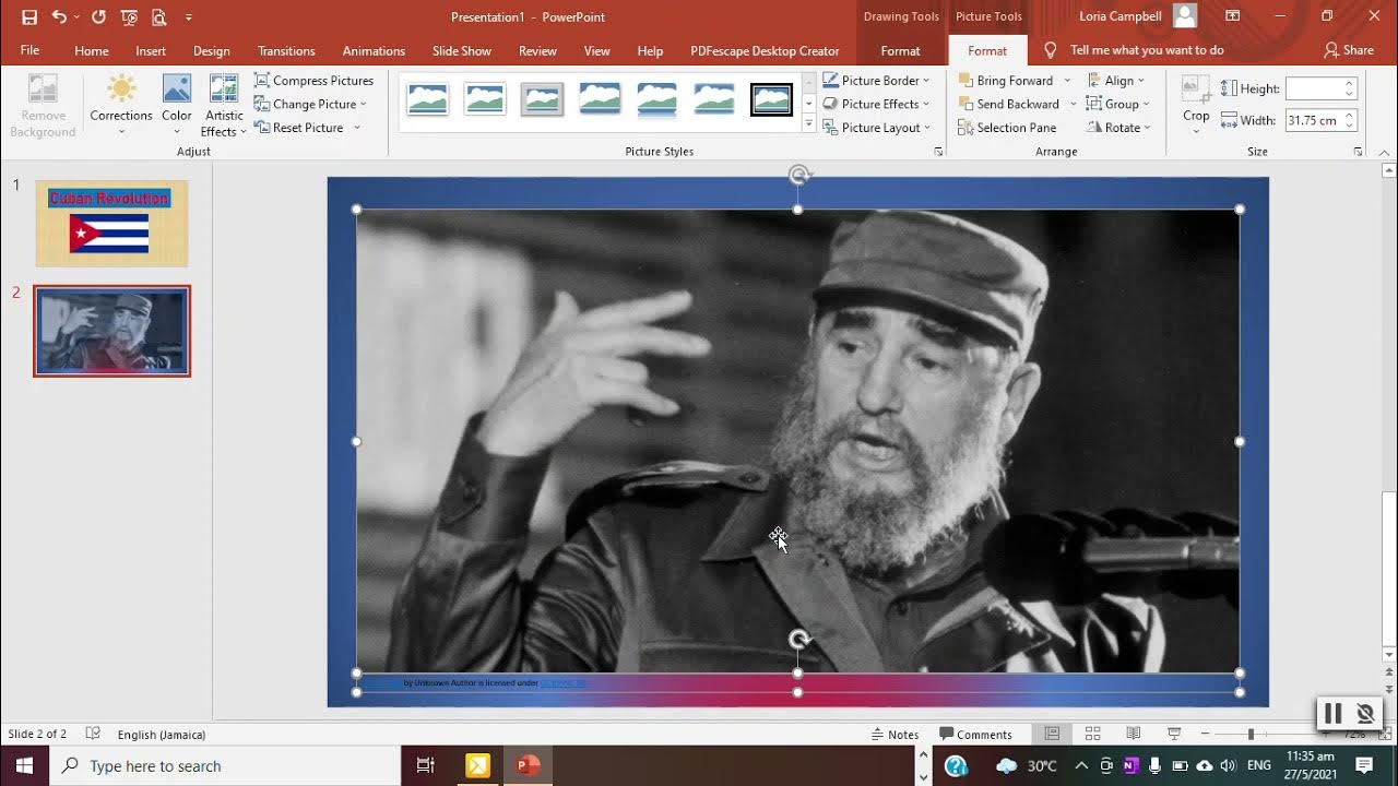 How to make a PowerPoint presentation for your history project. - YouTube