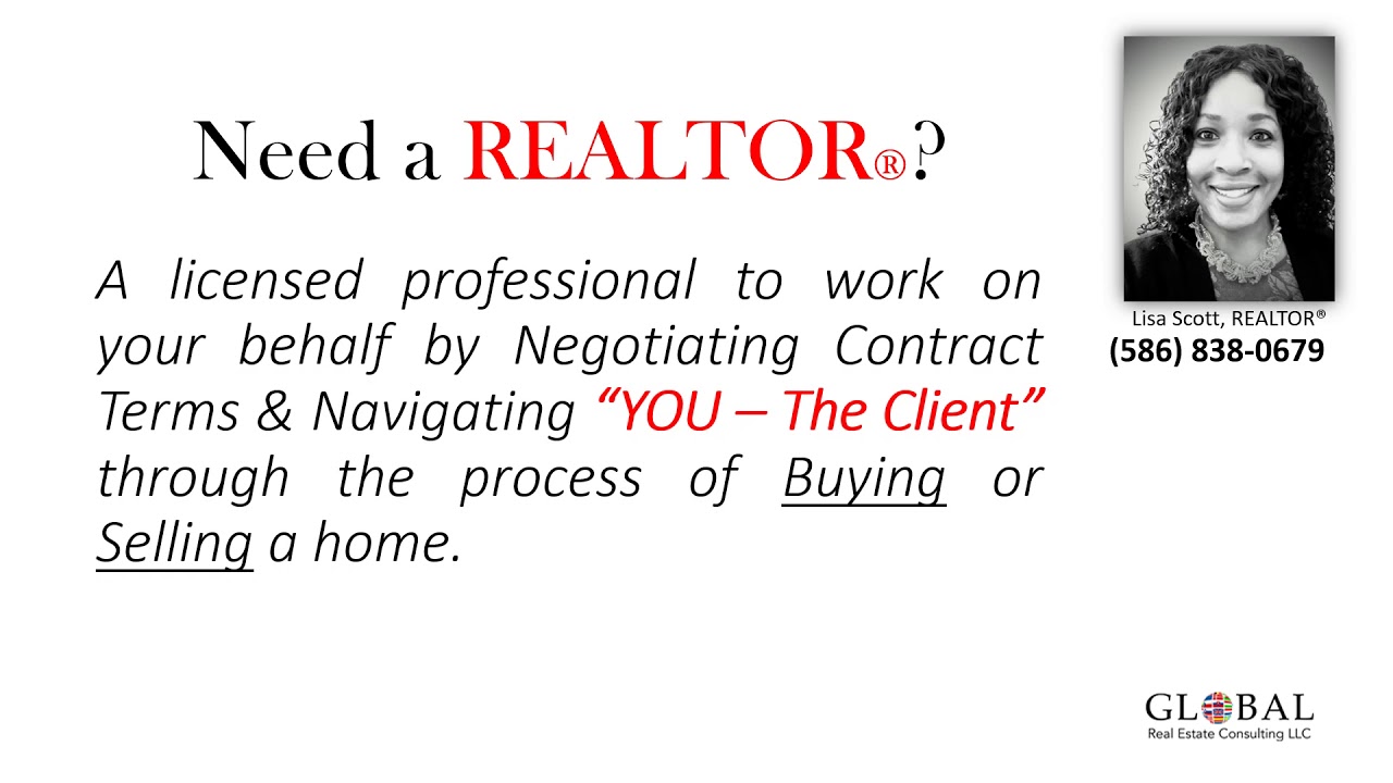 Need a REALTOR®? - YouTube