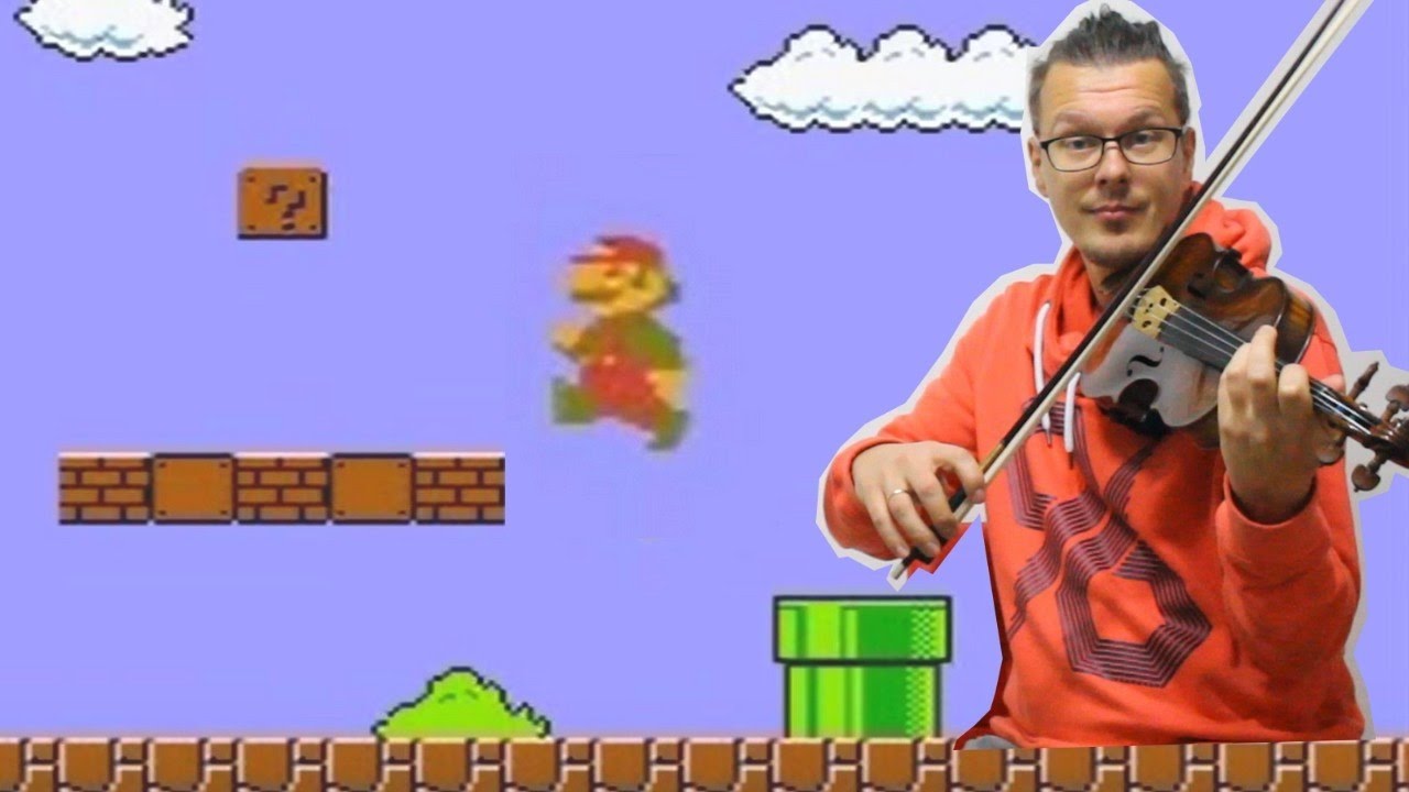 Super Mario Bros - Violin Version - (NES CLASSIC EDITION) - YouTube