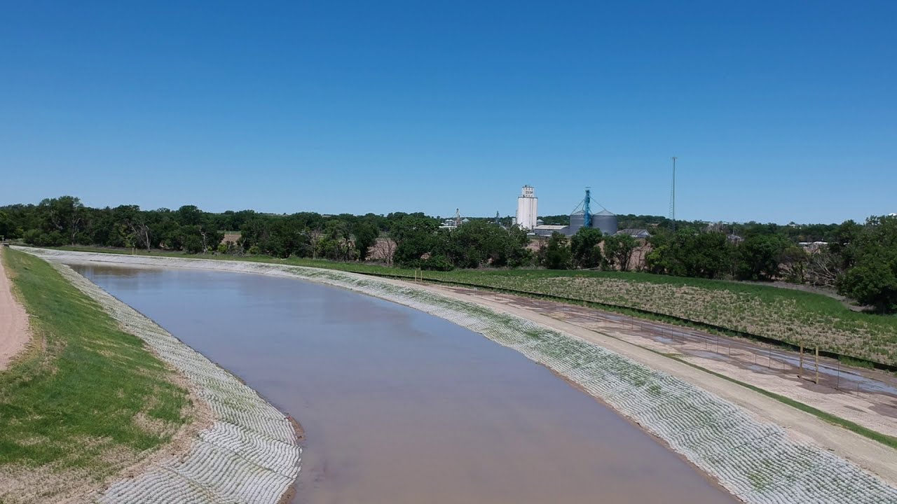 Waste Water Treatment Facility Slope Armoring Using Flexamat Plus ...