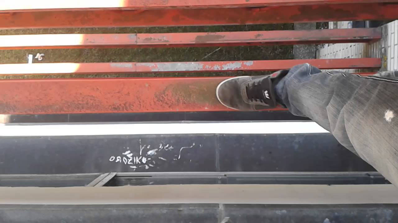 Walking on a ledge... - YouTube