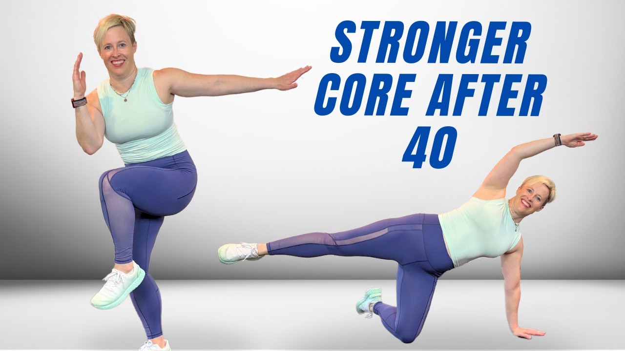 20-Min Core 🔥Burn🔥 Standing Cardio + Mat Strength | No Repeats, No ...