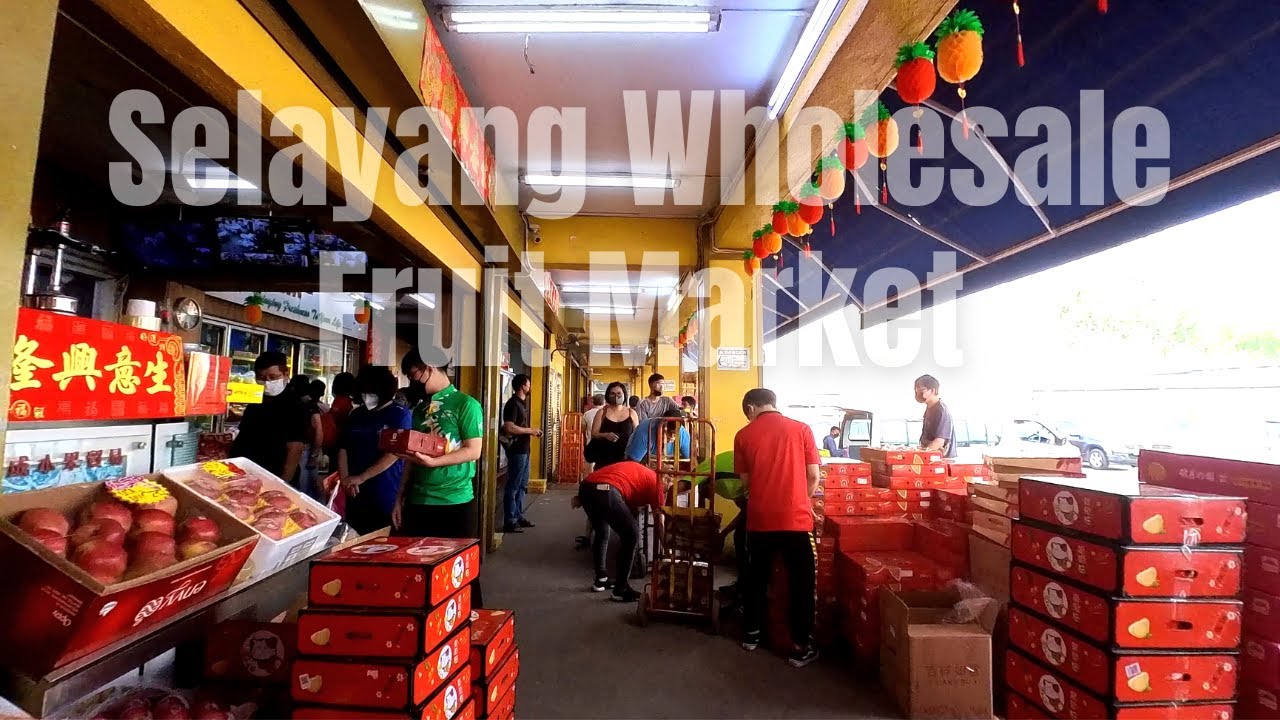 Exploring The Vibrant Selayang Wholesale Fruit Market [malaysia Walk