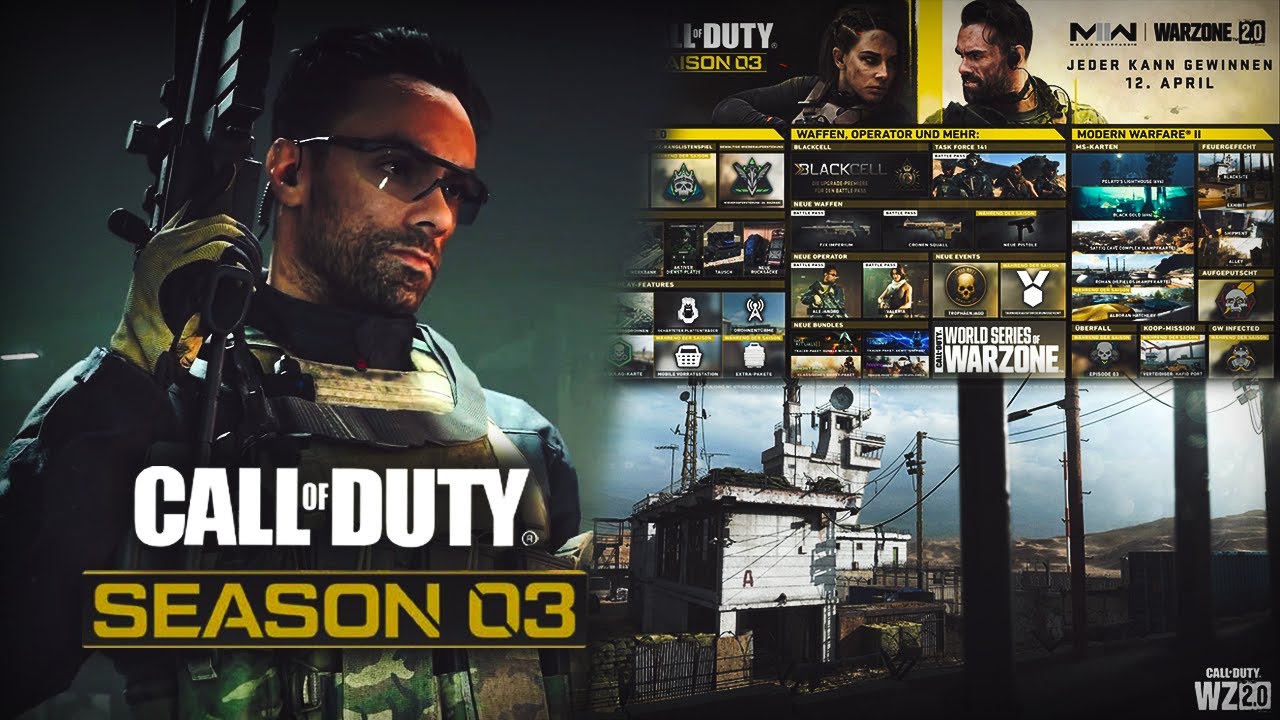 Season 3 kommt am 12 April ! | Call of Duty Season 3 Roadmap - YouTube