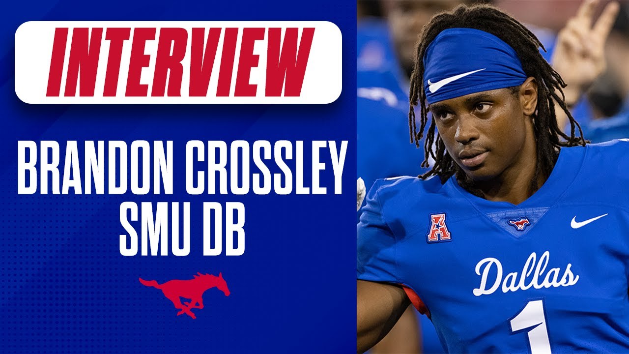 SMU DB Brandon Crossley sees tons of competition in secondary | SMU ...