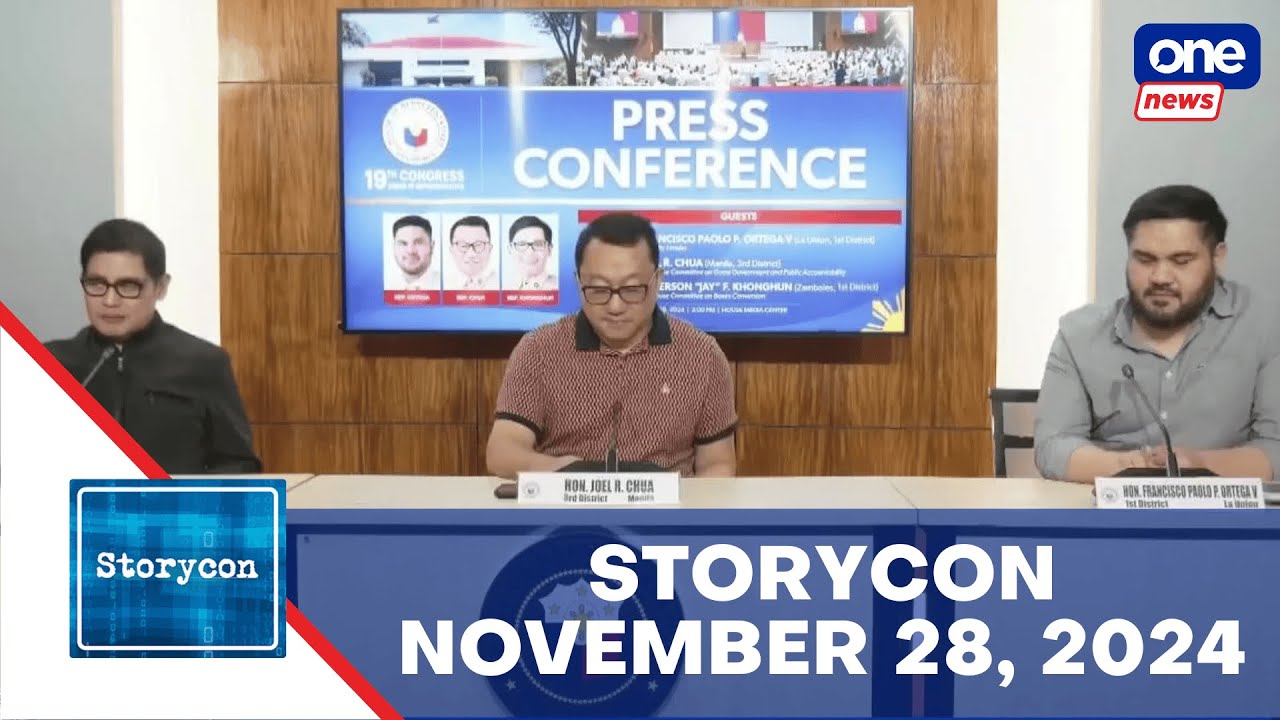 STORYCON | House panel postpones November 29 hearing to give way to NBI ...