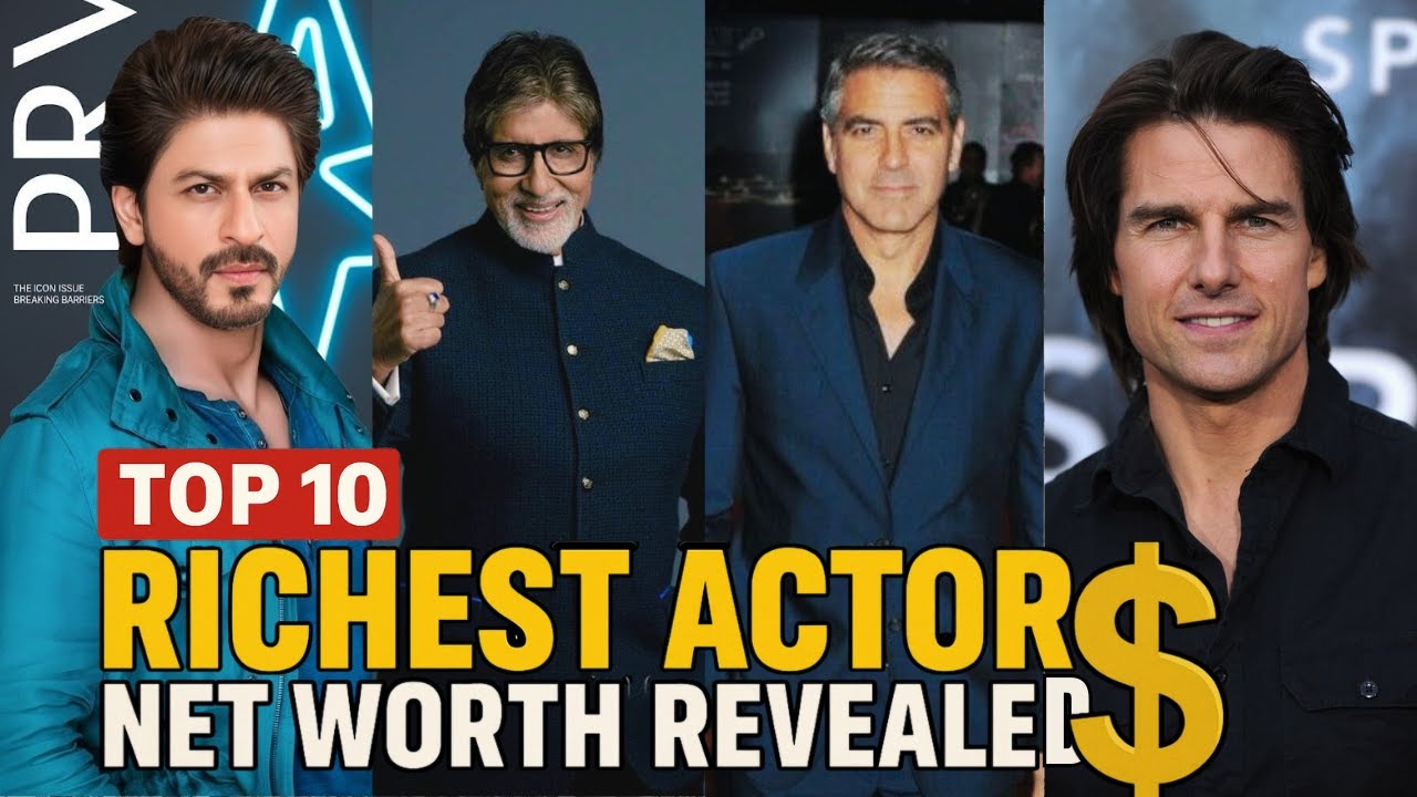 Top 10 Highest-Paid Movie Actors in the World (Salaries Revealed) - YouTube