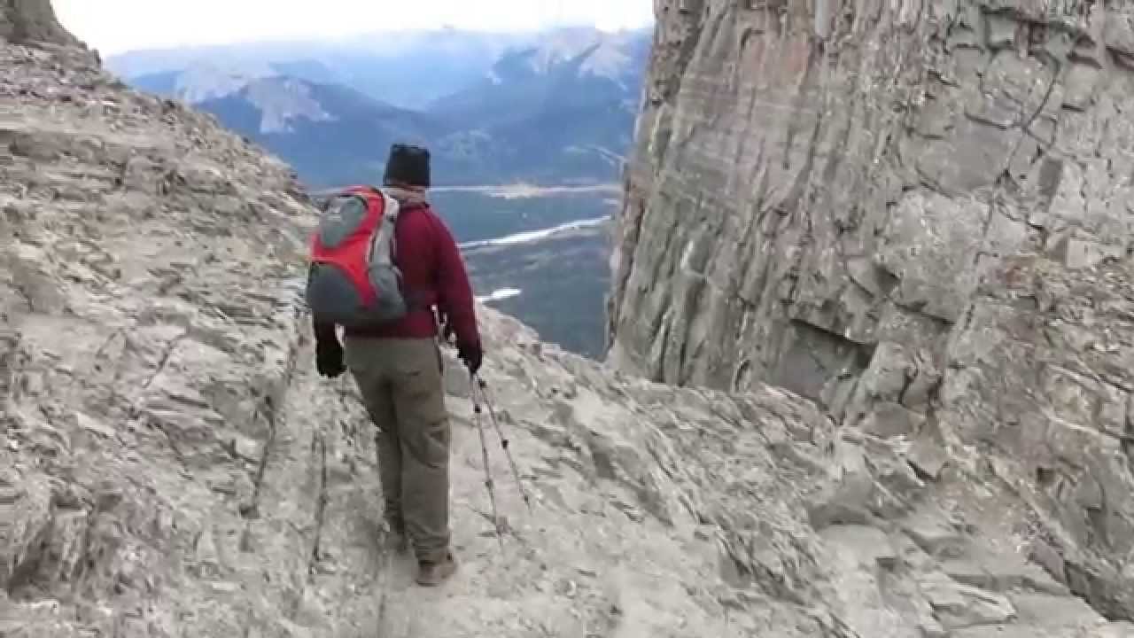 Mount Yamnuska Scramble - October 13, 2014 - YouTube