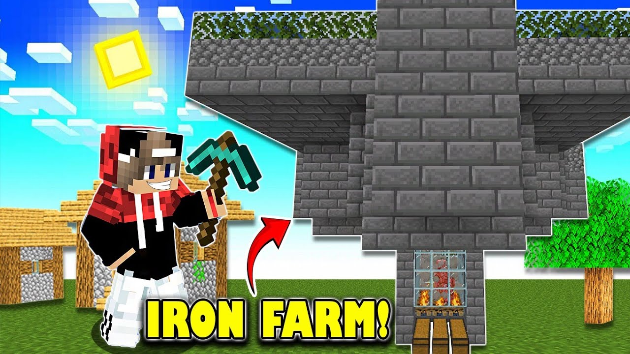 Building the Ultimate Iron Frame in Minecraft! |#14 - YouTube