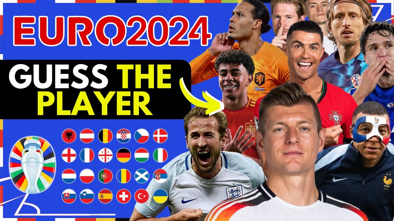 GUESS THE PLAYER of EURO 2024 | Football Quiz Challenge - YouTube