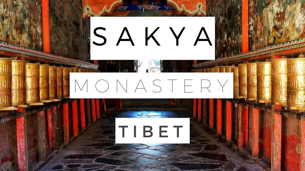 SAKYA MONASTERY IN TIBET - YouTube