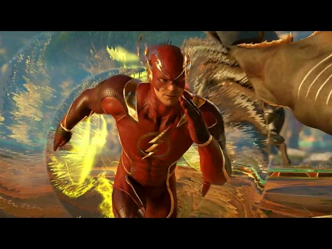 Injustice 2 The Flash Multiverse Battle Simulator Character Ending ...
