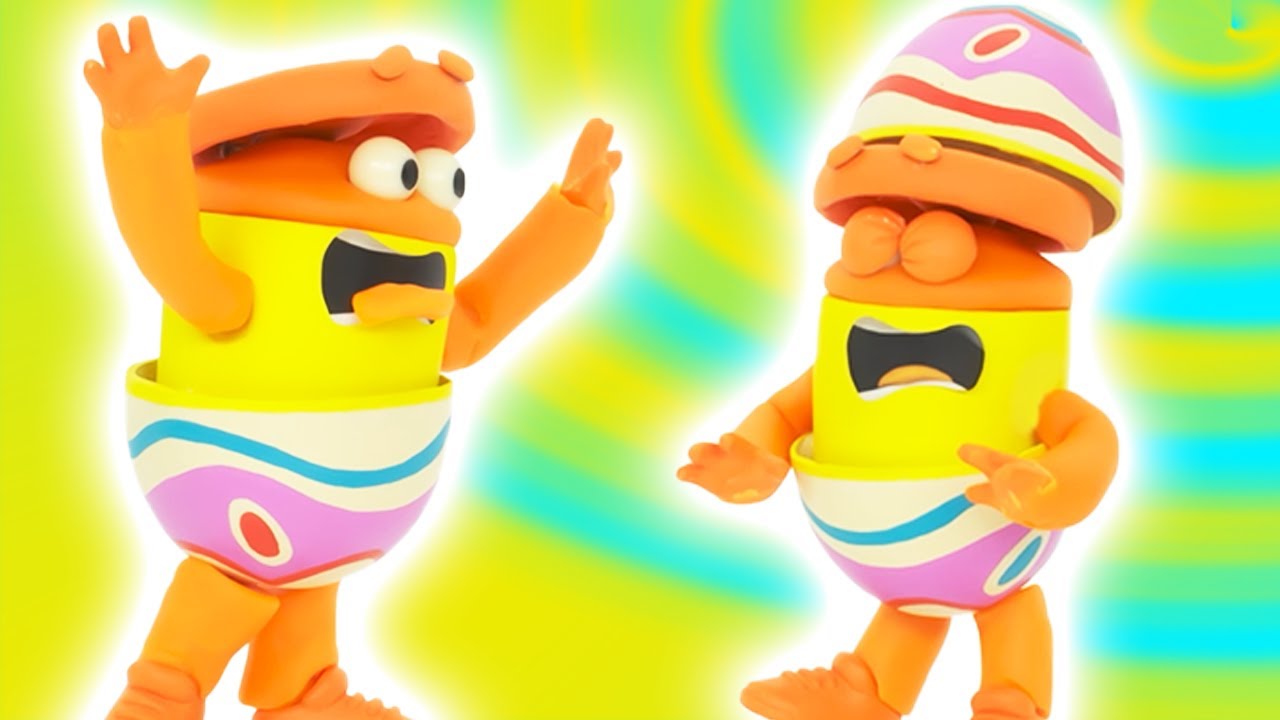 Play Doh Videos 🥚 Easter Surprise Eggs 🐰 The Play-Doh Show Season 2 ...