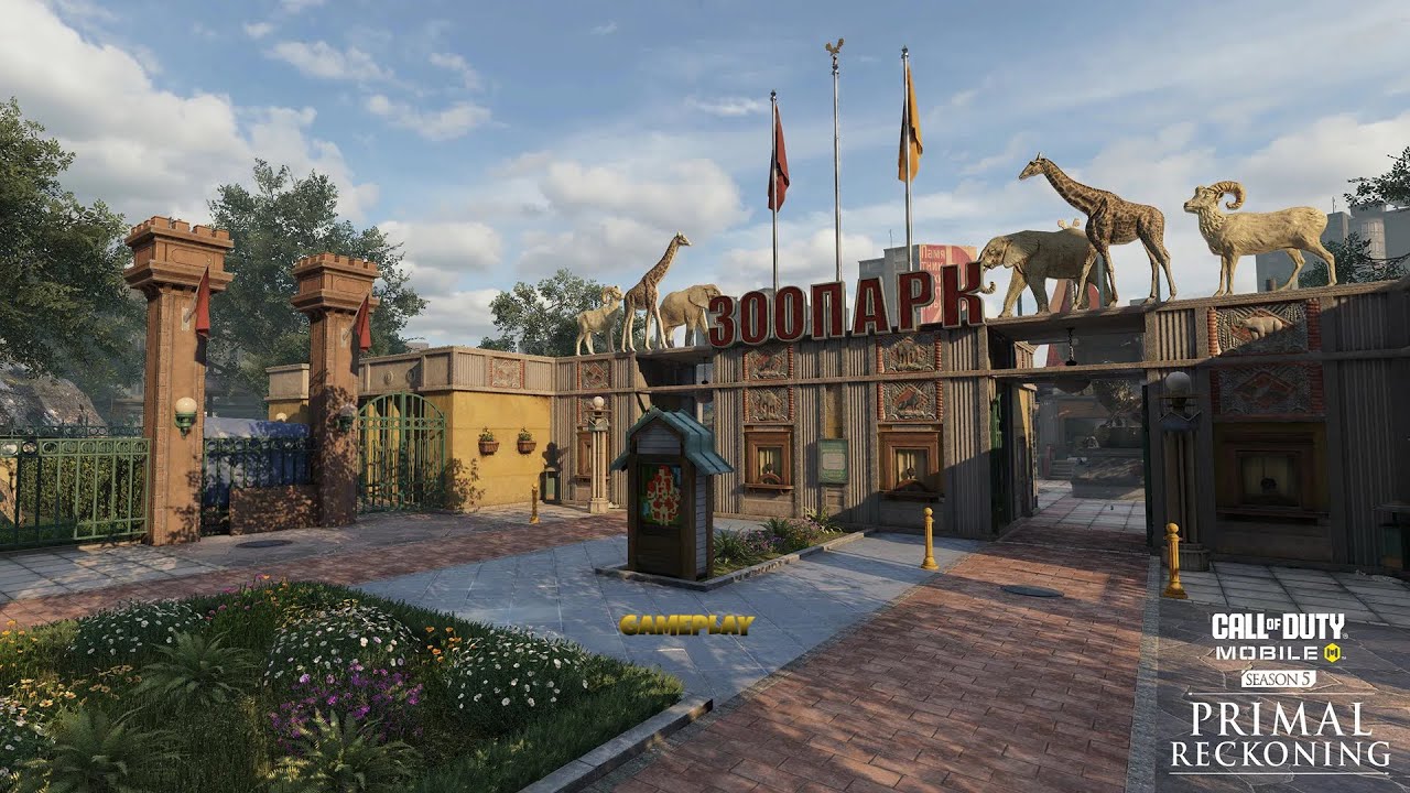 Call of Duty: Mobile - Zoo Map Gameplay | Milton37LiveCODM - YouTube