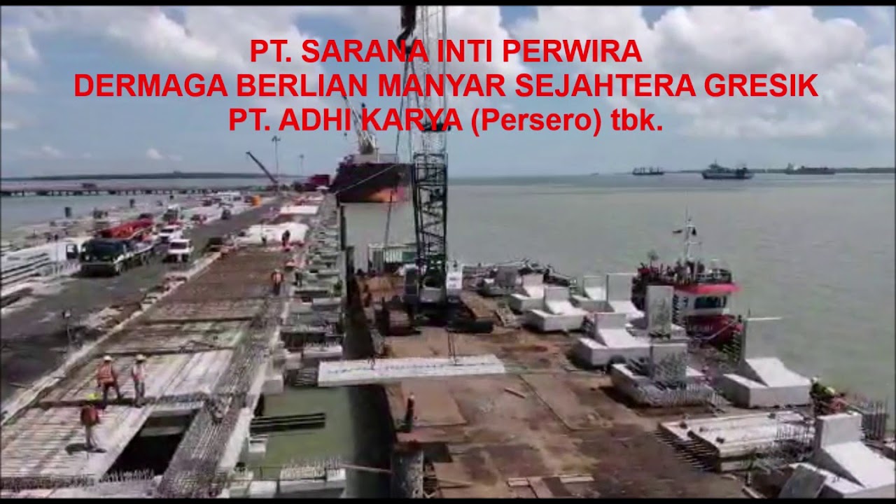 PROSES PEMBUATAN JETTY DERMAGA - YouTube
