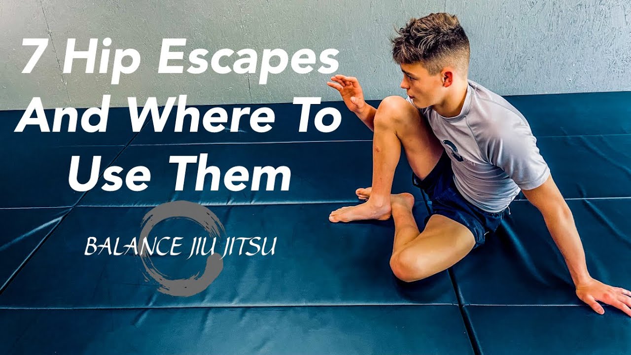 7 Hip Escapes and Where to use Them/#hipescape #solomovement #bjj - YouTube