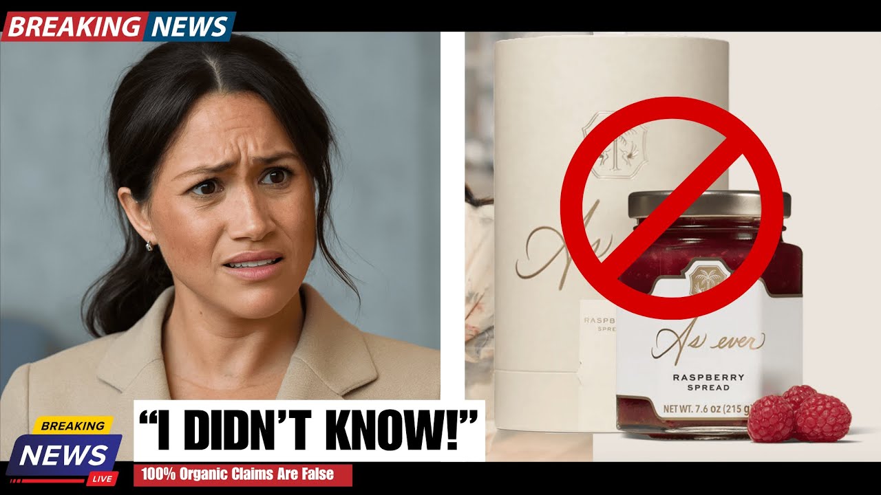FDA Shuts Down Meghans 'As Ever' Jam Jars - YouTube
