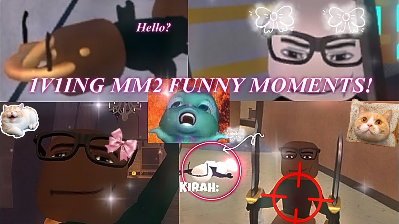 1V1NG! MM2 FUNNY MOMENTS!🎀 |KIRAH AND KYLA| - YouTube