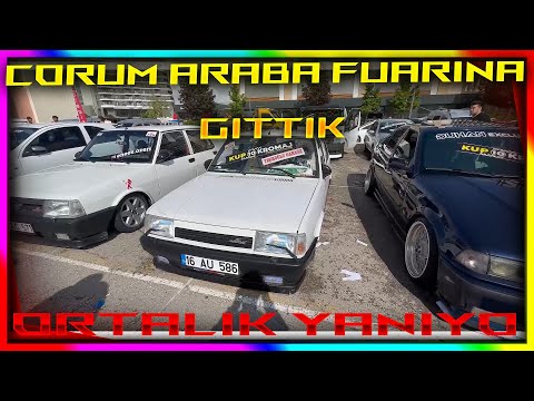 ÇORUM ARABA FUARINA GİTTİK