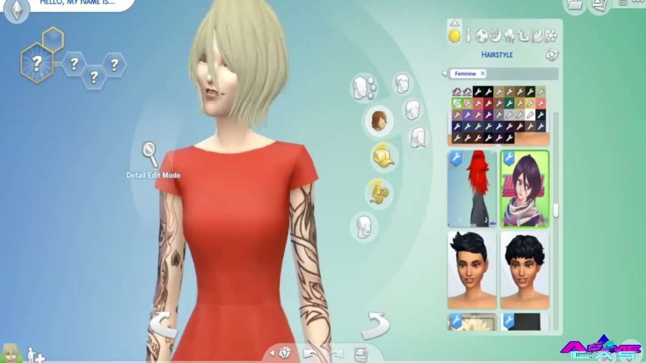 RUKIA [ THE SIMS 4 ] CAS BLEACH CHARACTOR KUCHIKI RUKIA - YouTube