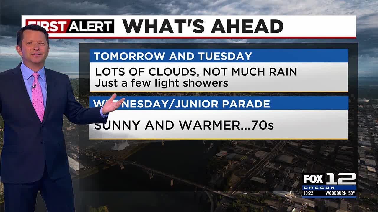 First Alert Sunday evening FOX 12 weather forecast (6/2) - YouTube