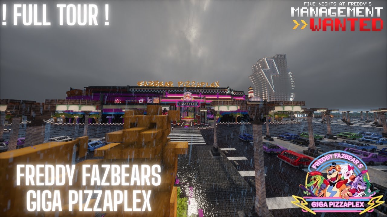 Freddy Fazbears Giga Pizzaplex FULL Tour - YouTube