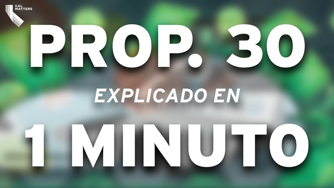 Prop. 30 de California: Impuesto a millonarios por programas de ...