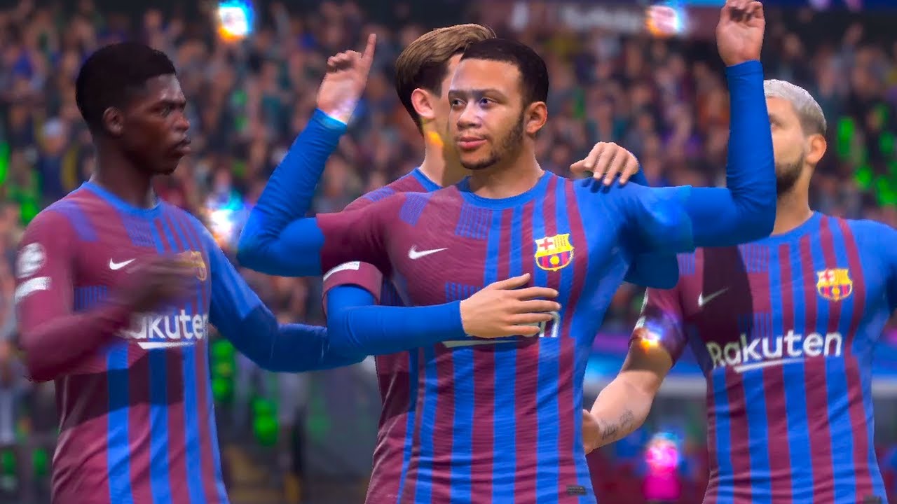 DEPAY ES DIOS - FIFA 22 MODO CARRERA: FC BARCELONA #3 - YouTube