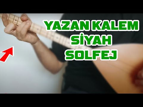 Yazan Kalem Siyah - Solfej (Orta Seviye)