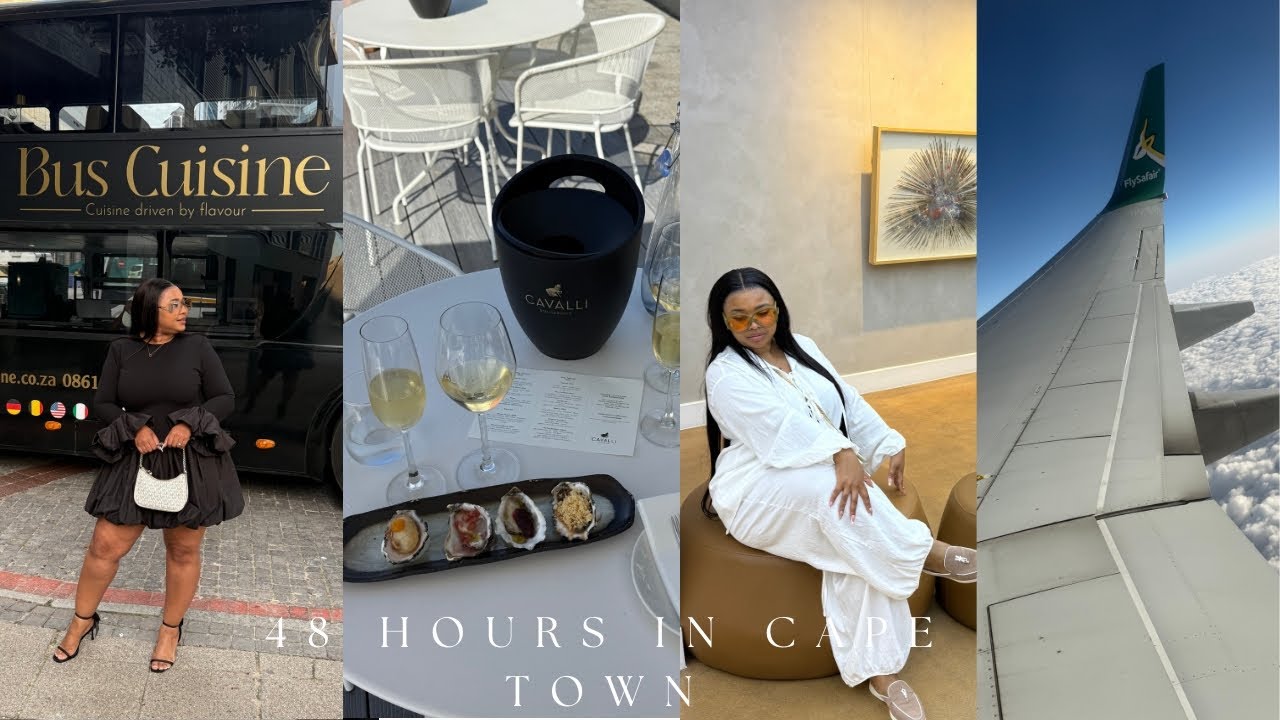 48 HOURS IN CAPE TOWN, BUS CUISINE EXPERIENCE & CAVALLI ESTATE - YouTube
