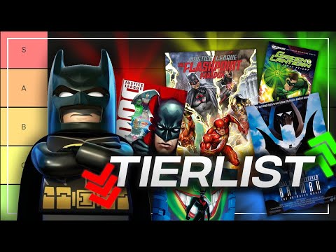 Las MEJORES y PEORES peliculas ANIMADAS de DC