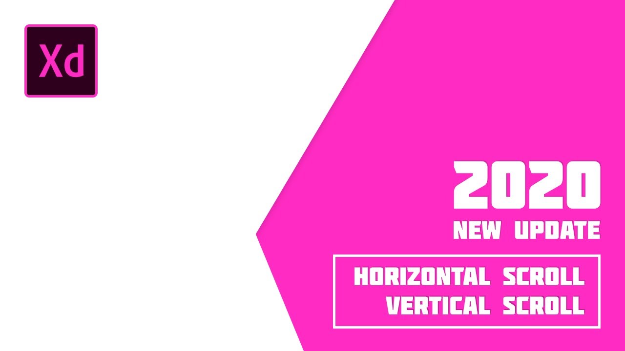 ADOBE XD Tutorial | UI DESIGN | HORIZONTAL & VERTICAL SCROLL - YouTube