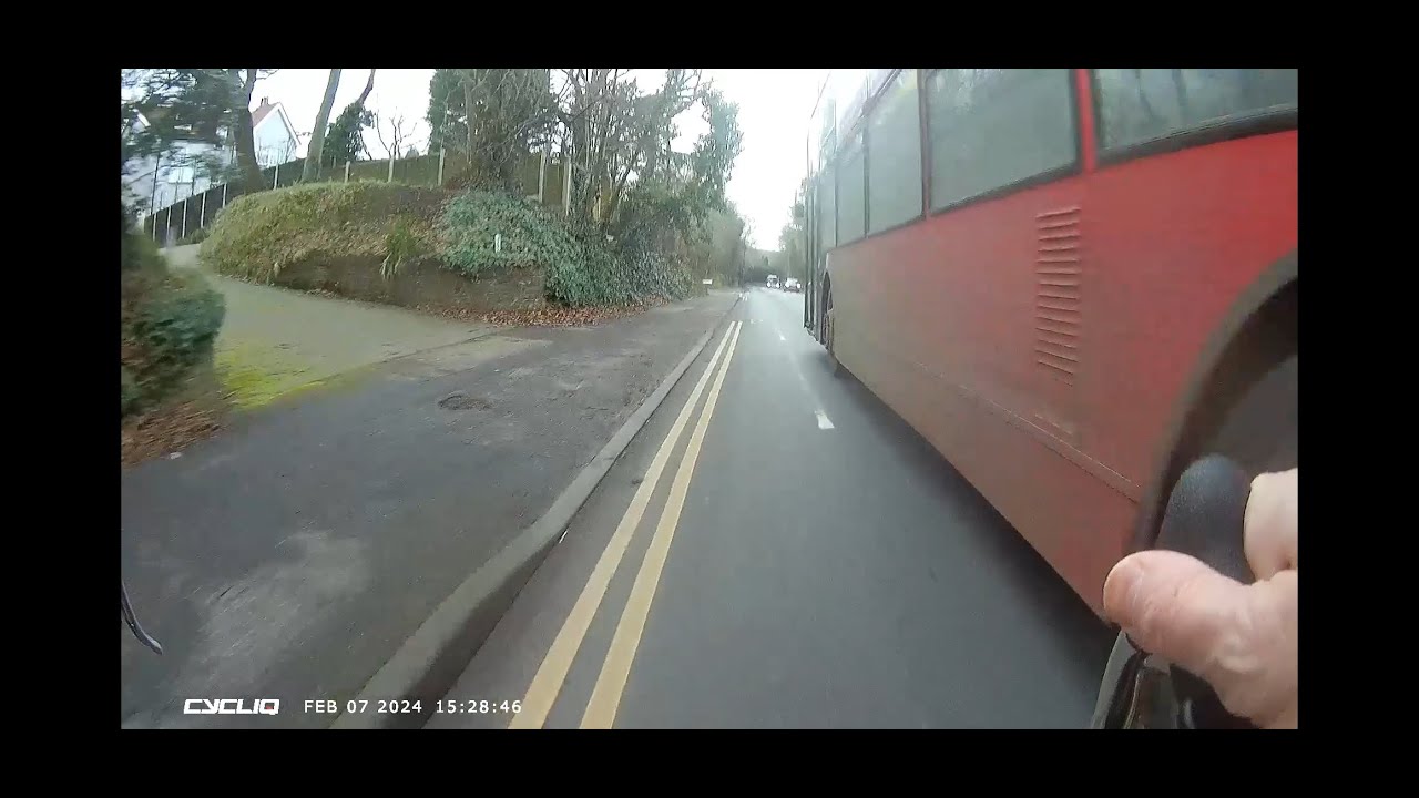 Sn10ccv Hedingham Bus Driver Close Pass Of Cyclist Essex Police Result Course Or Conditional