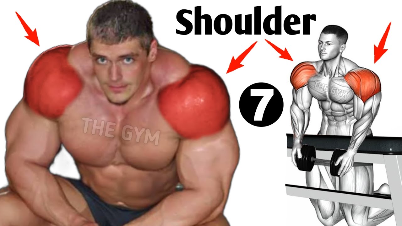 7 Huge shoulder exercises ( fastest workout ) - YouTube