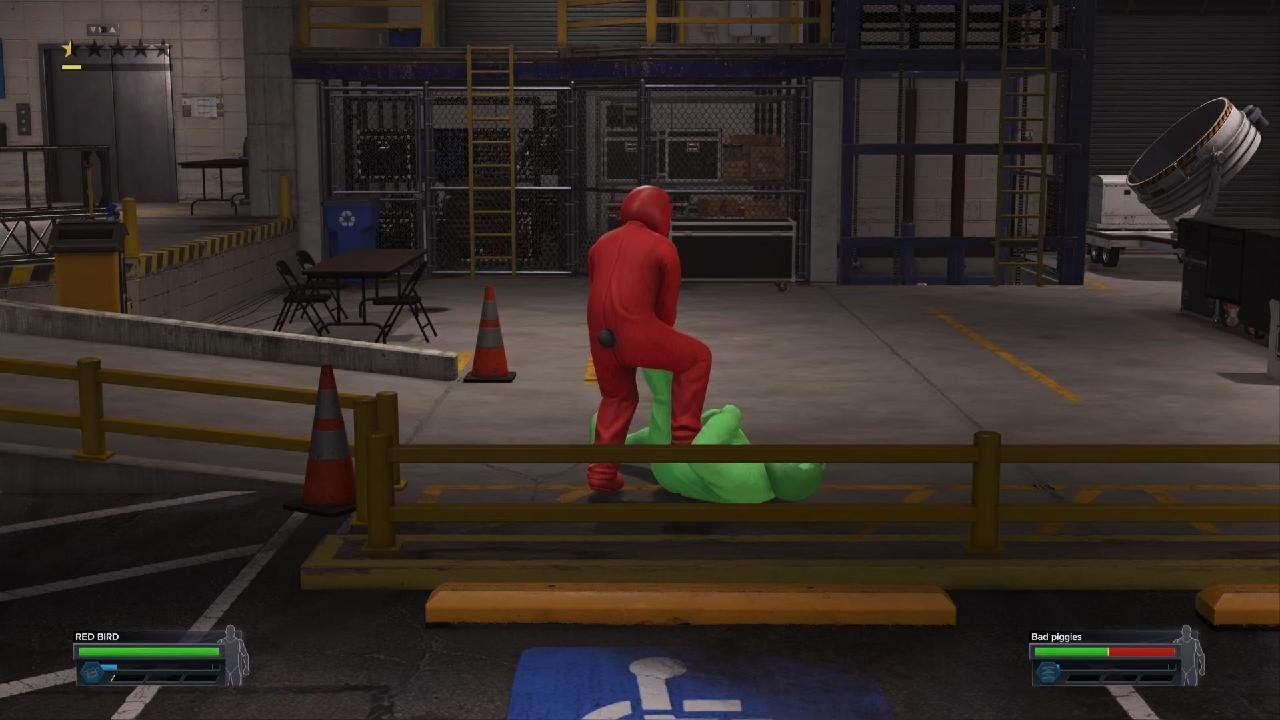 WWE 2K23 Red birds vs Bad piggy - YouTube