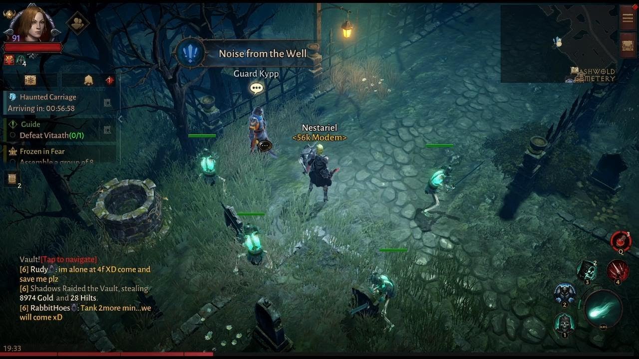 Diablo Immortal - Noise from the Well Side Quests - Location Ashwold ...