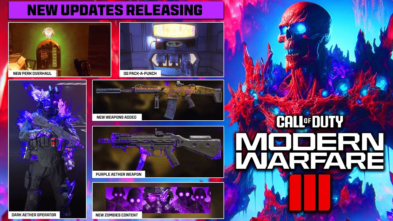 NEW ZOMBIES LEAKS, PVP in MW3 Zombies & Dark Aether Operator Update ...